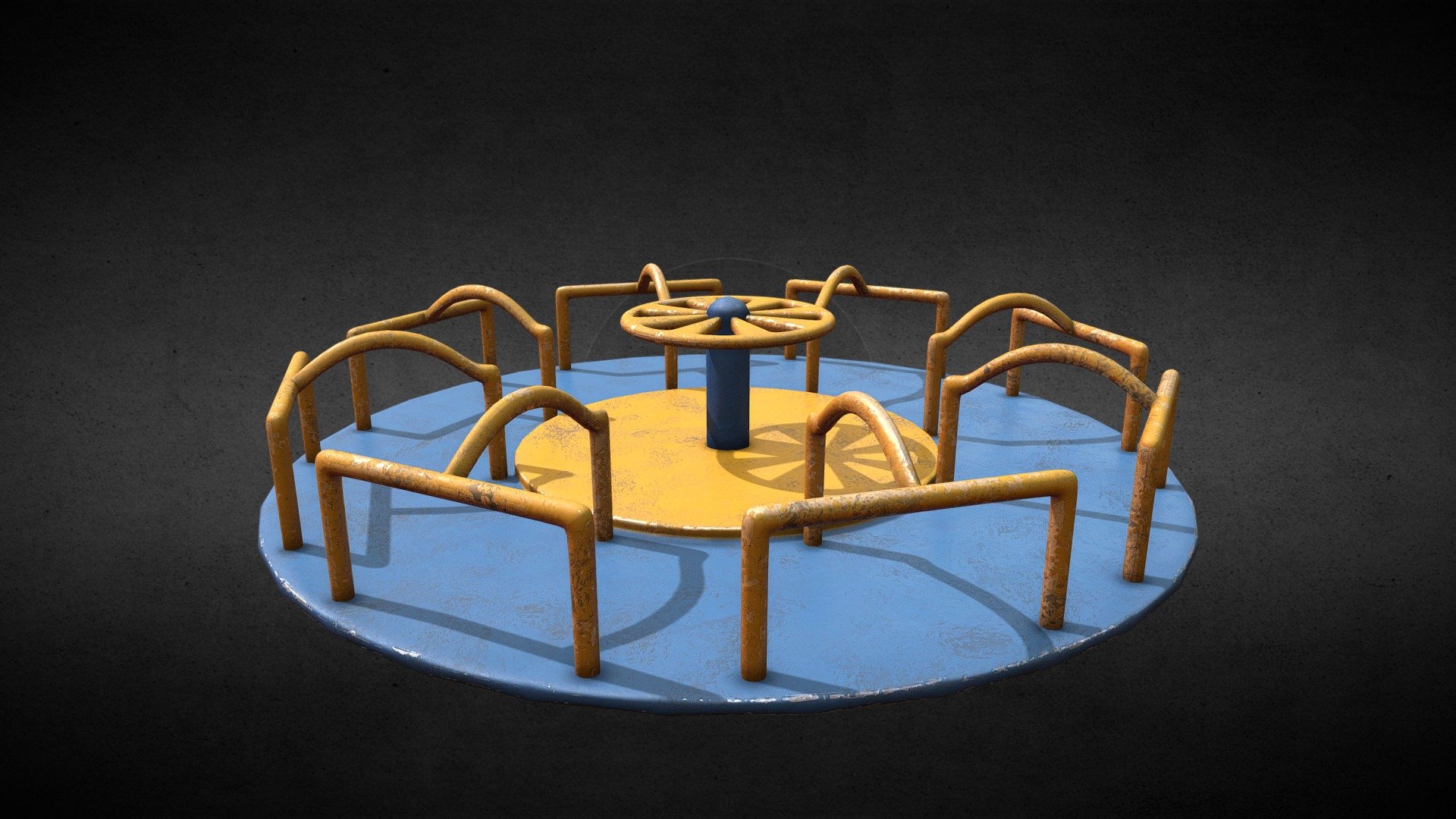Merry Go Round - Buy Royalty Free 3D model by Manuel Scheller (@Manu.Hu ...