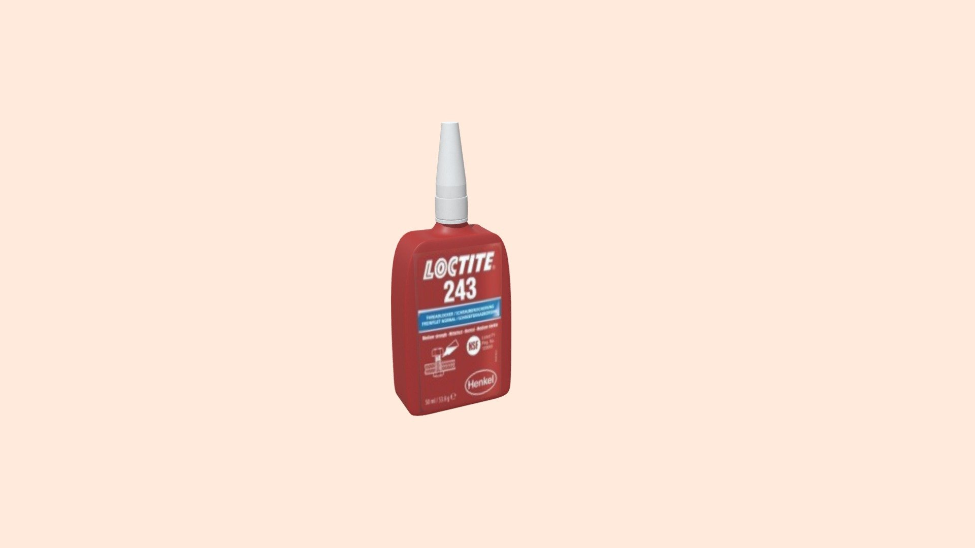 Loctite_243 - 3D model by LTellez14 [8e02fba] - Sketchfab