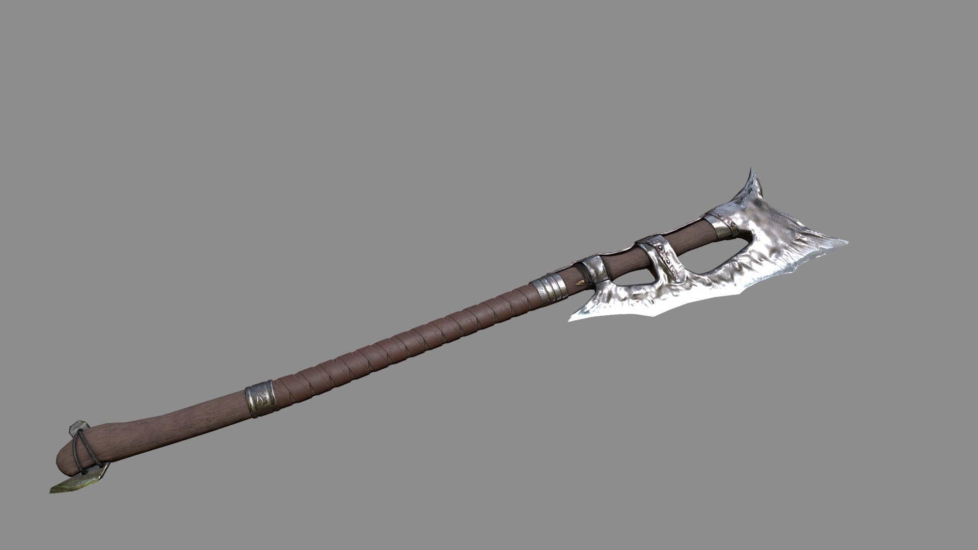 two-handed orc axe - Download Free 3D model by stasbelyk13 [8e03592 ...