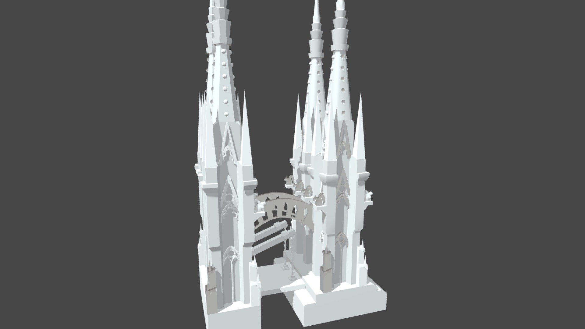 City Gate - 3D model by TomHuijbers [8e03a84] - Sketchfab