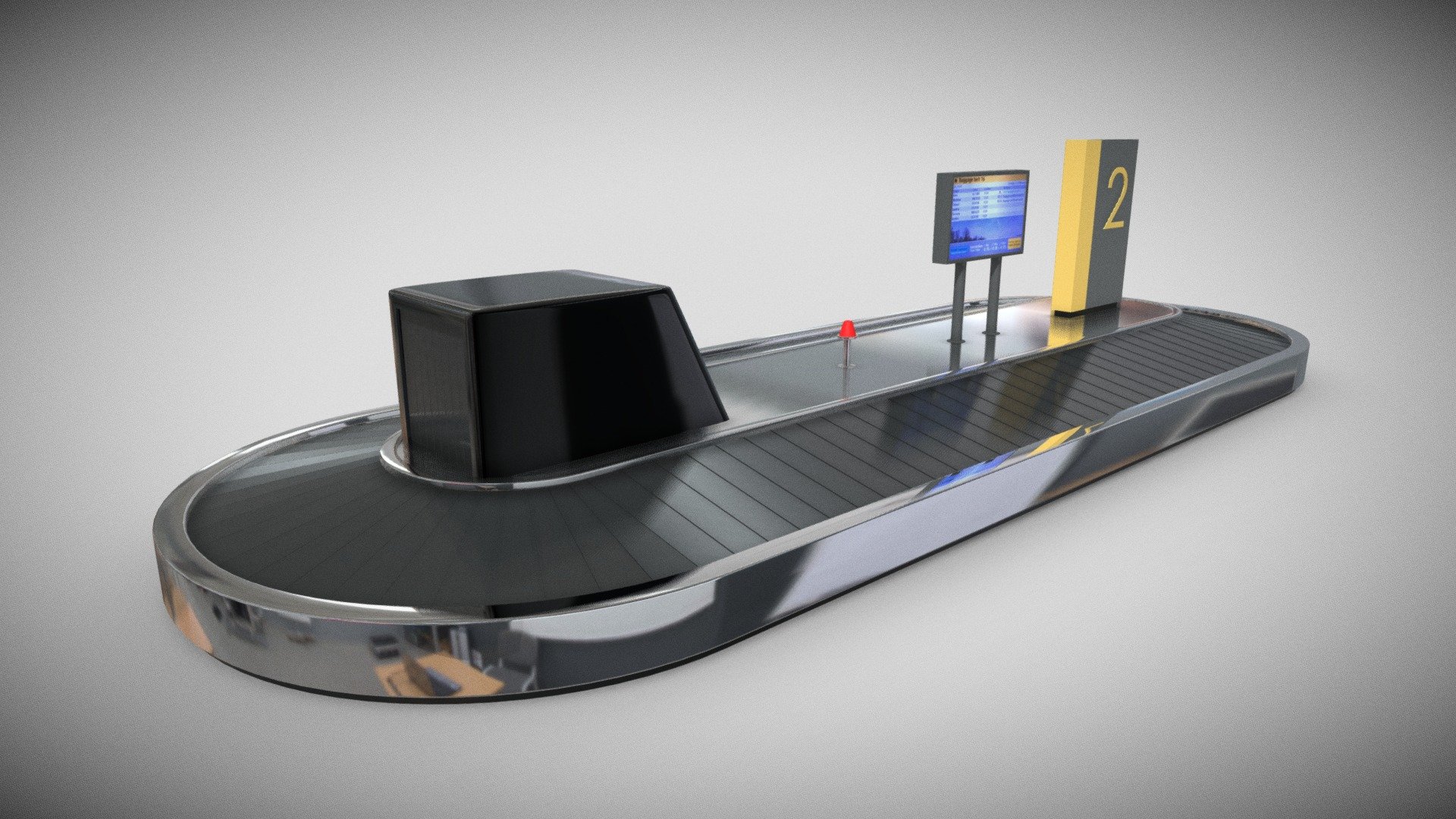 Airport Luggage 3D model - 3D model by nvere [8e03e6b] - Sketchfab