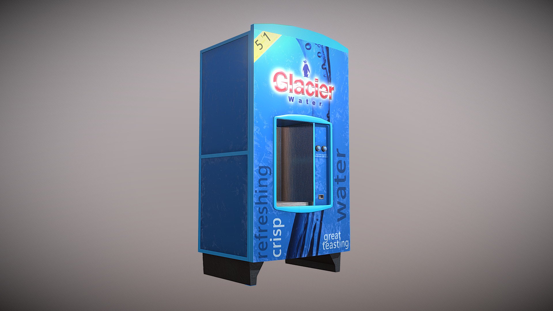 Glacier Water Machine - Buy Royalty Free 3D model by Robinson Barreto ...
