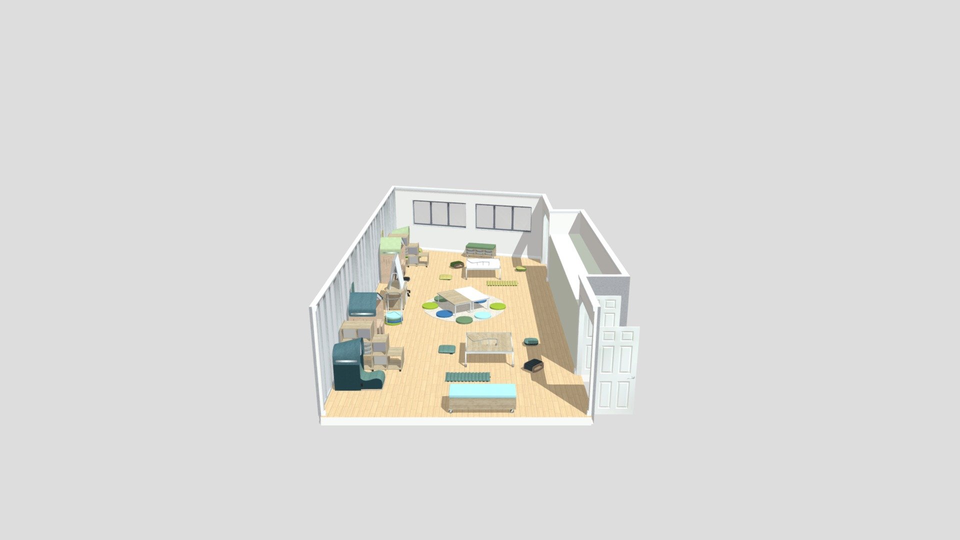 Tencent Mingwan School - Kindergarten MPS - 3D model by furnware ...