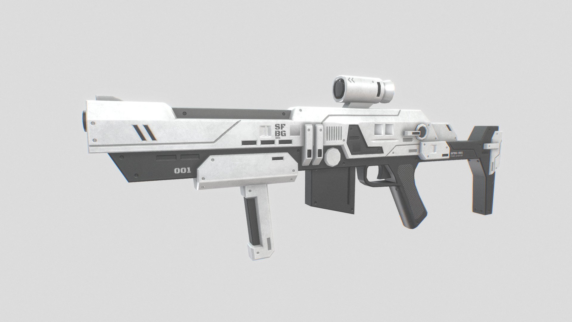 Scifi Battle gun - Buy Royalty Free 3D model by Anima Z (@Anima-Z ...