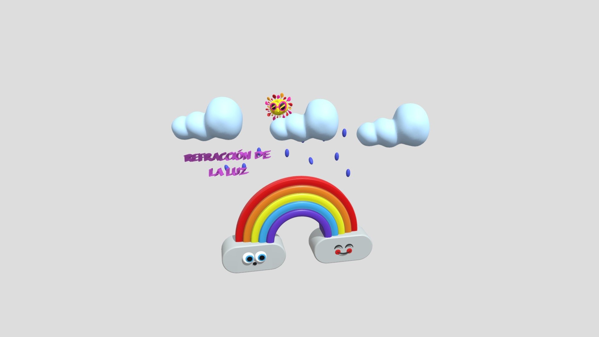 Refracción de la luz - 3D model by AlePilapaxi [8e0733d] - Sketchfab
