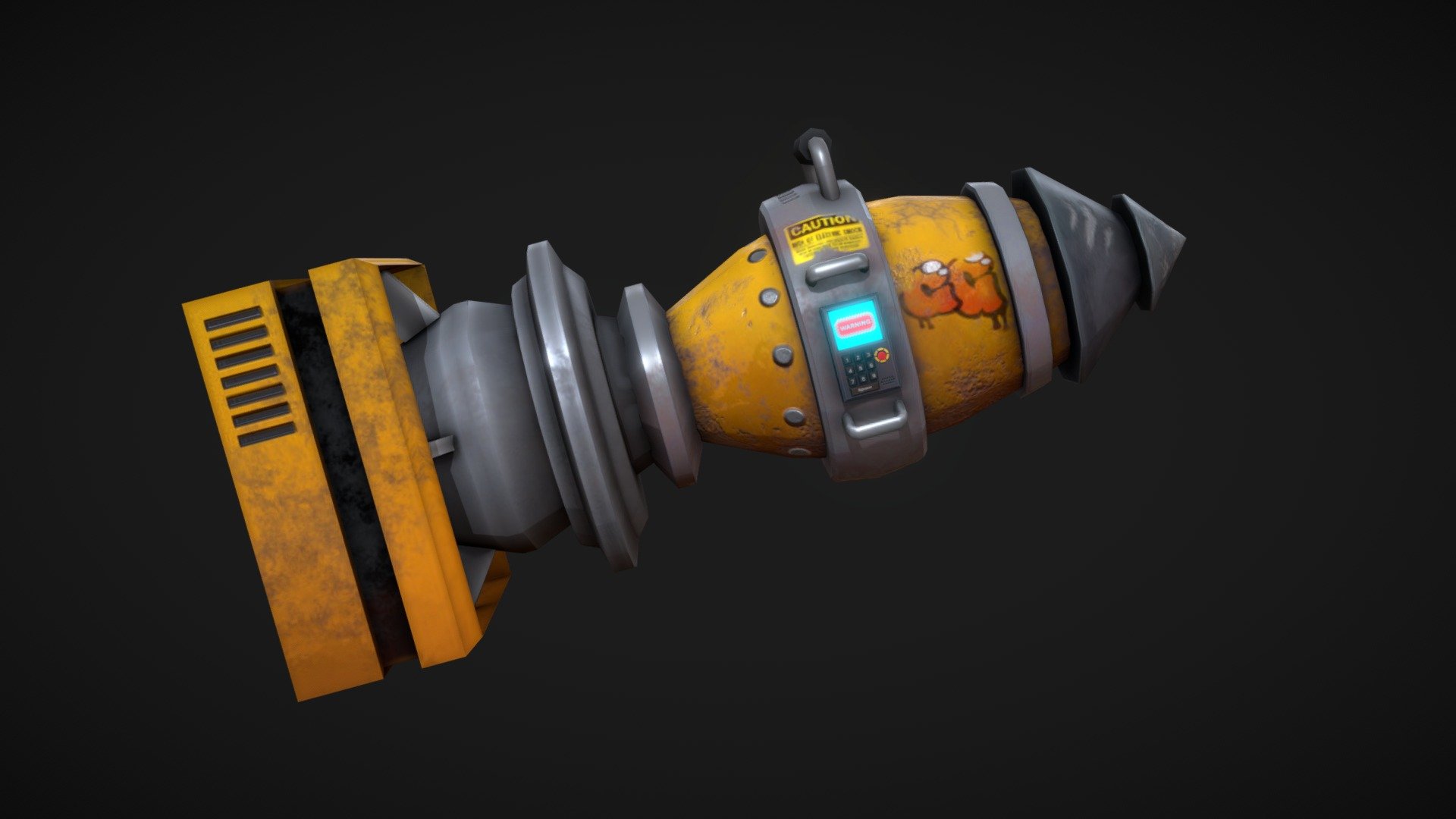 Stylized Bomb - Reggy - 3D model by Reggy (@ImReggy) [8e07892] - Sketchfab