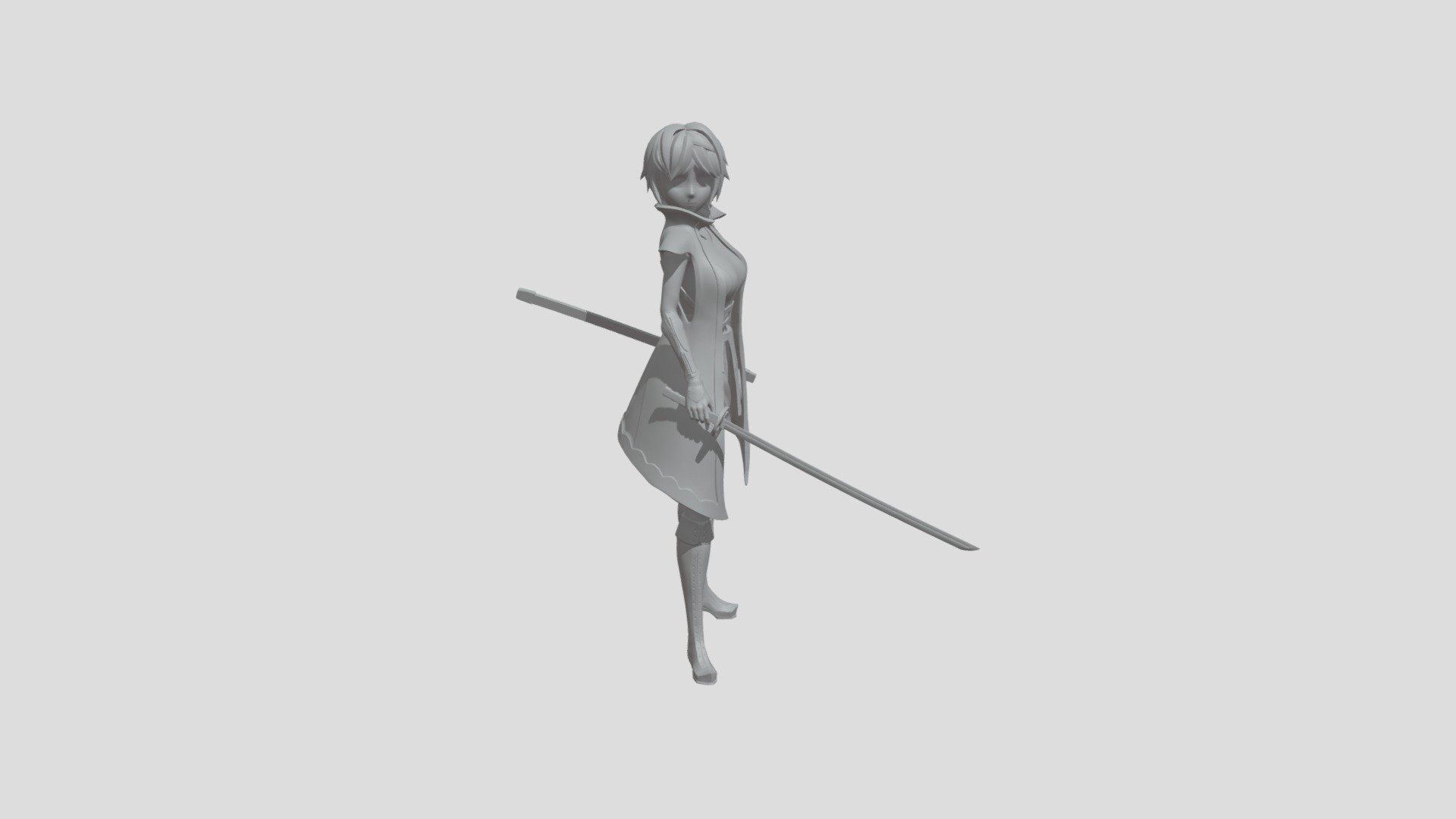 Samurai_Character - 3D model by zhangpata [8e07aea] - Sketchfab