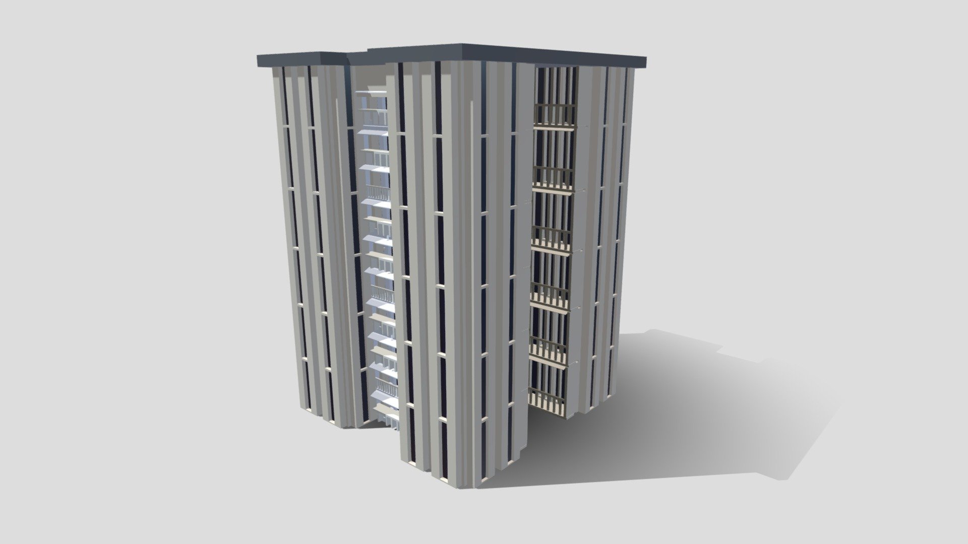 Realistic and well-crafted building - Buy Royalty Free 3D model by ...