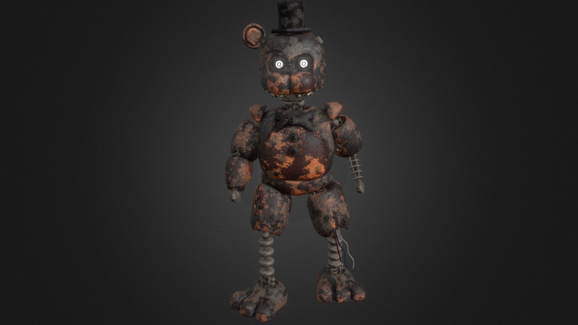 Ignited Freddy HW [MODEL EDIT] - Download Free 3D model by Captain ...