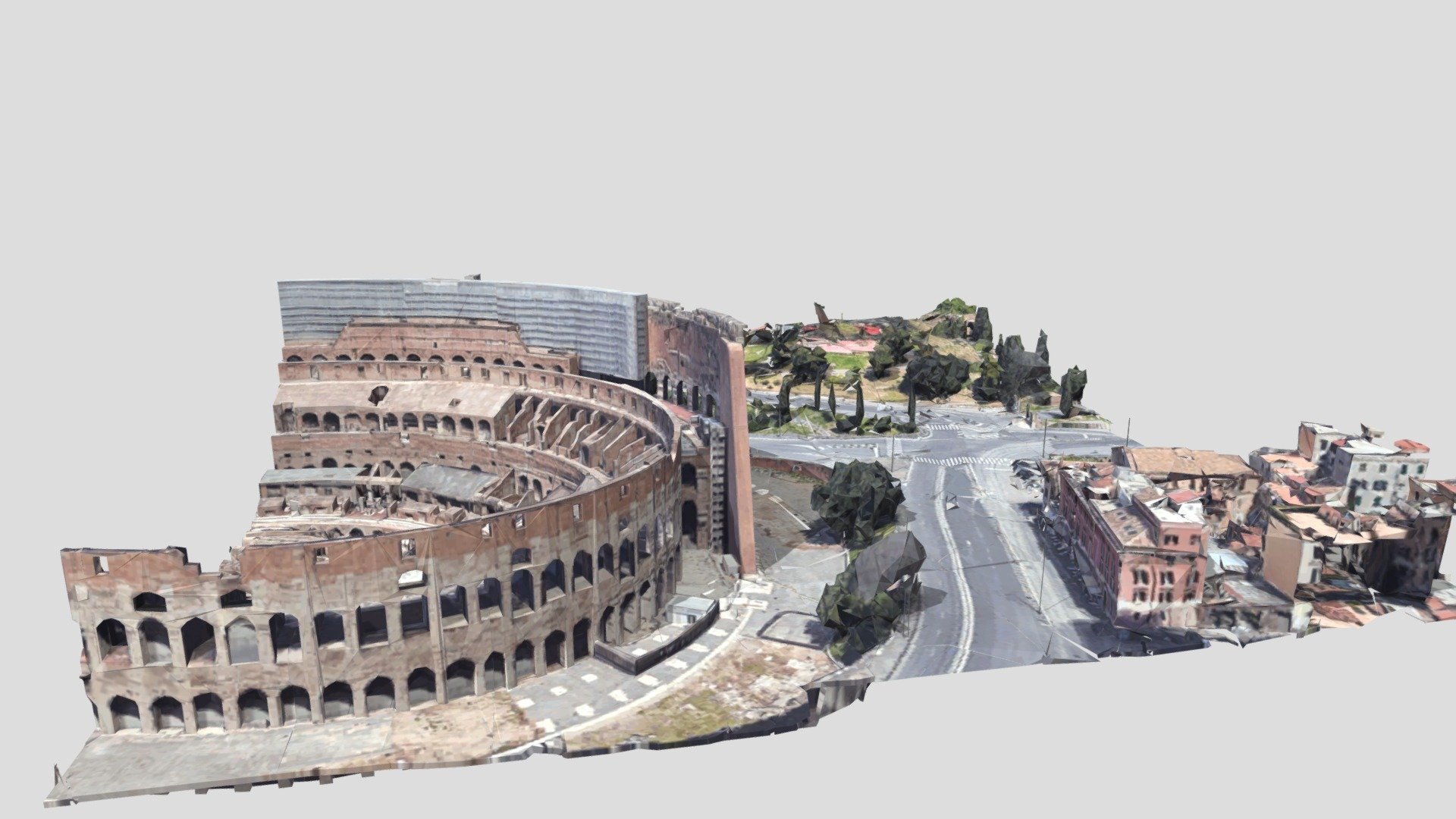 Colosseum - part 1 - Download Free 3D model by Tanya Shkredova ...