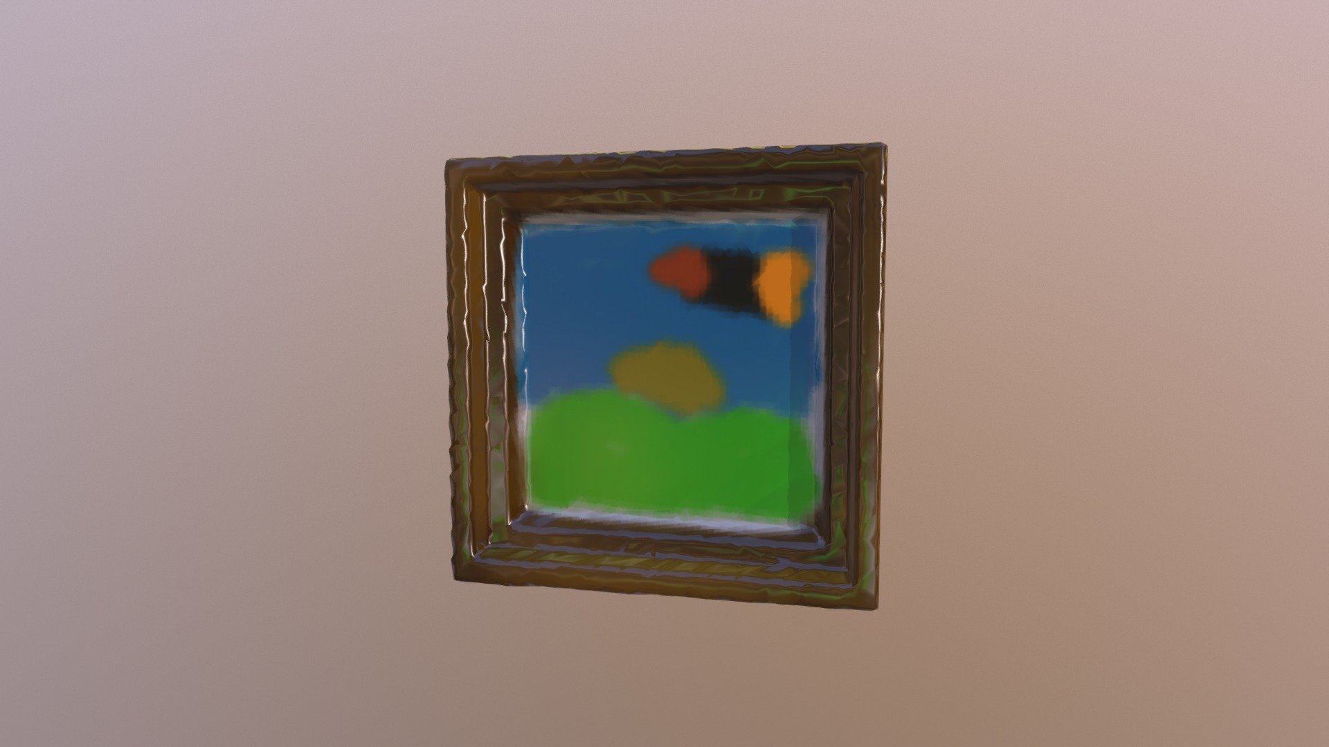 Painting 1 - Download Free 3D model by maddykrob [8e09e36] - Sketchfab