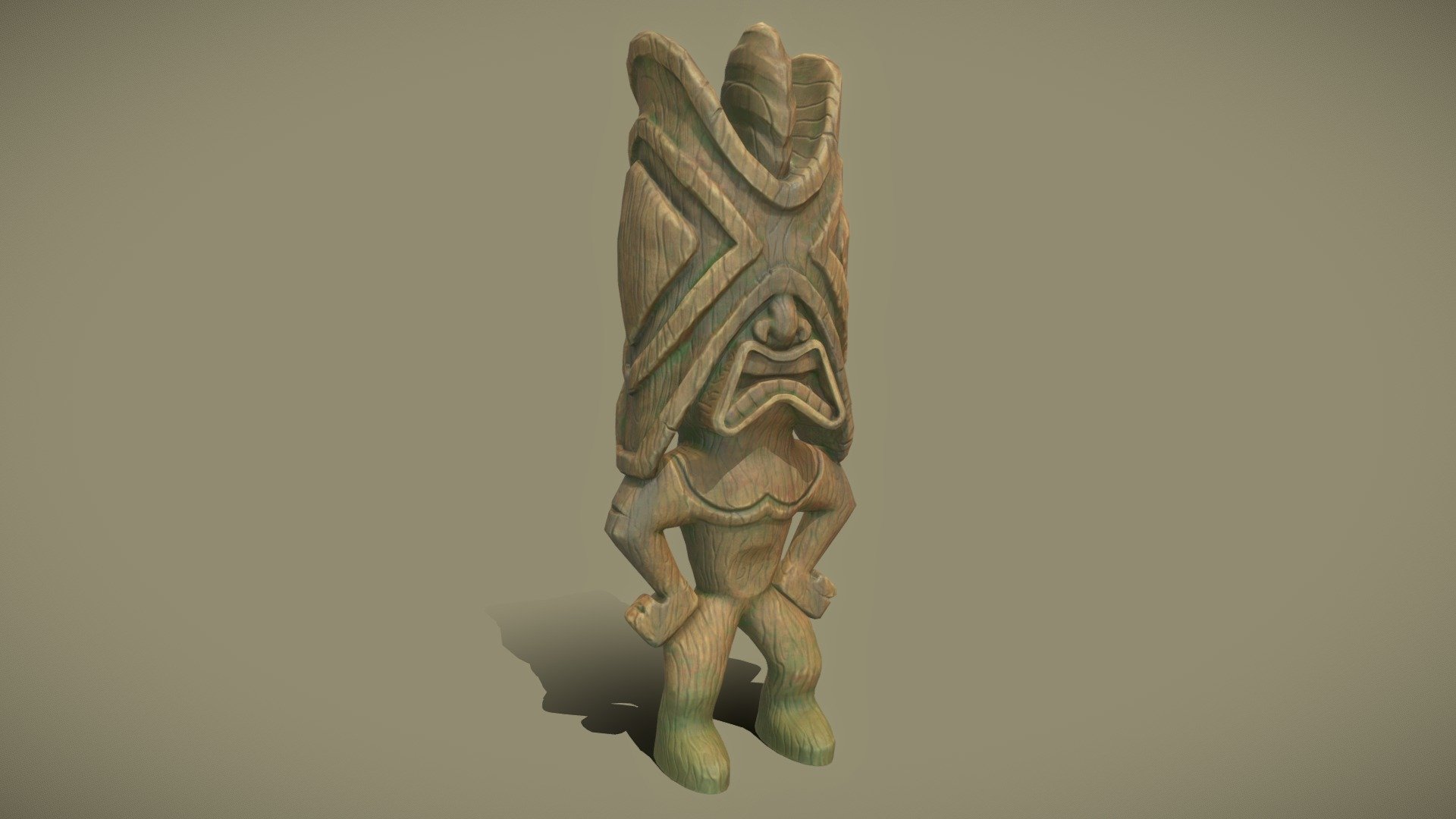 Kane Tiki - 3D model by henry.foley [8e0b385] - Sketchfab