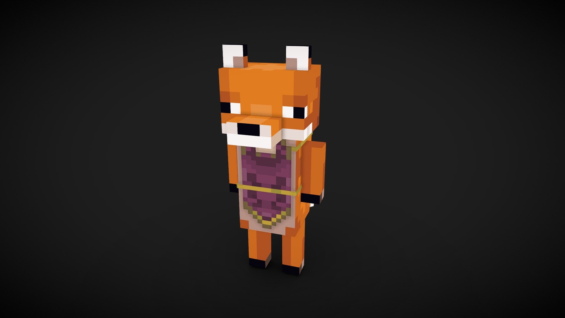 Fox Villager - Cleric - 3D model by lycei [8e0b726] - Sketchfab