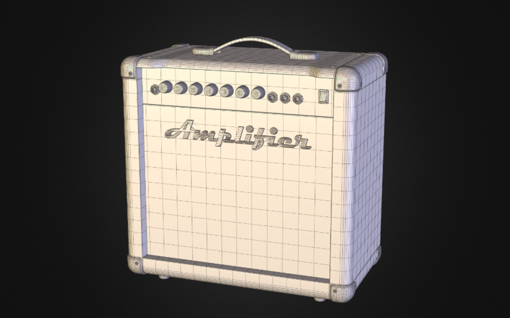 Amplifier v1.0 - 3D model by BradAndersonJr [8e0c133] - Sketchfab
