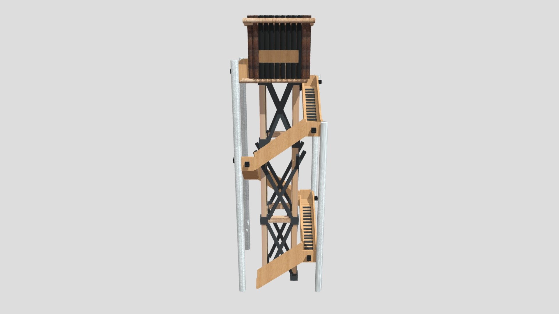 Watchtower - Download Free 3D model by TobyTaylor [8e0d60d] - Sketchfab