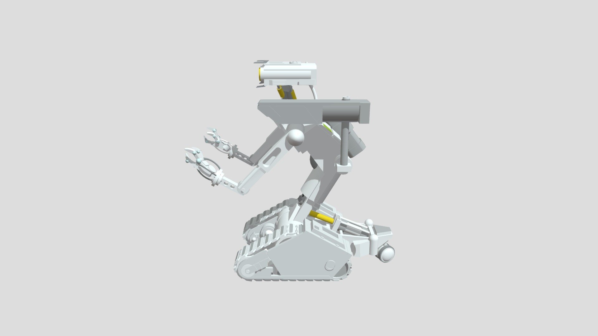 Johnny 5 - Download Free 3D model by DexterMurphy [8e0ecfc] - Sketchfab