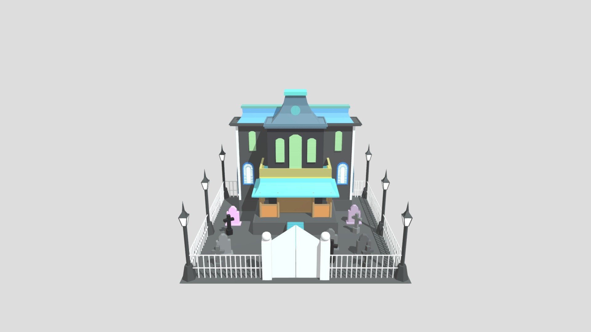 HAUNTED HOUSE - 3D model by adisubhash38 [8e12b06] - Sketchfab
