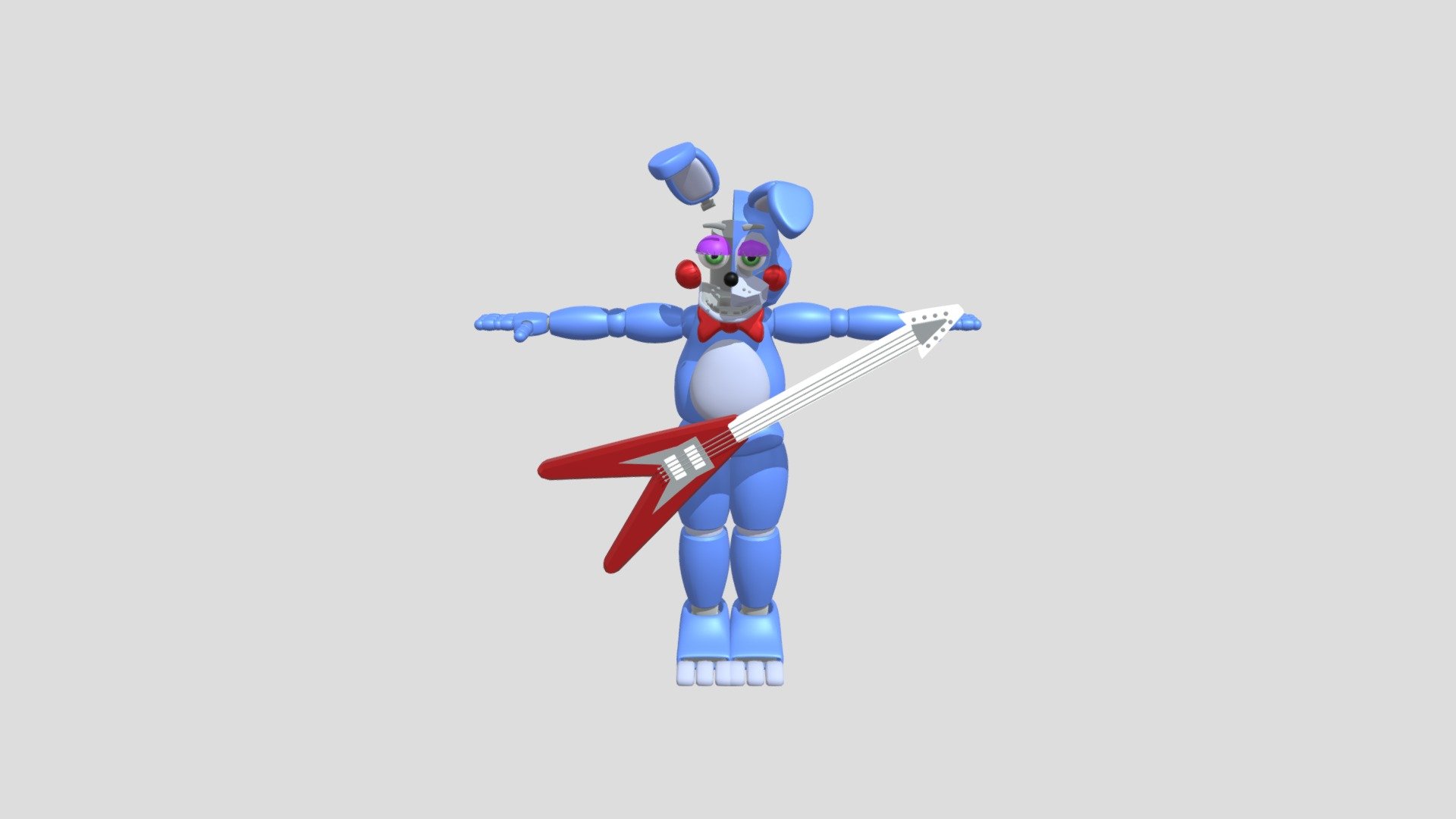 Simplistic Toy Bonnie - Download Free 3D model by Gutbear ...