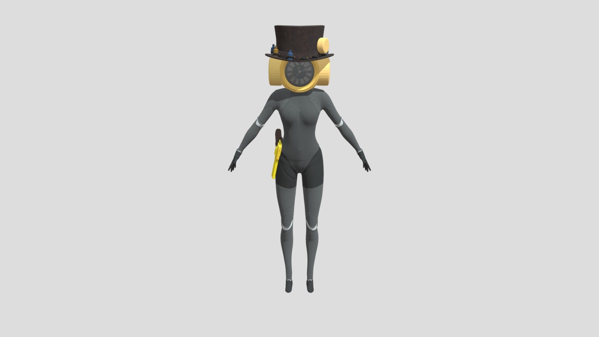 clock_woman_skibidi_toilet - Download Free 3D model by riinpark74 ...