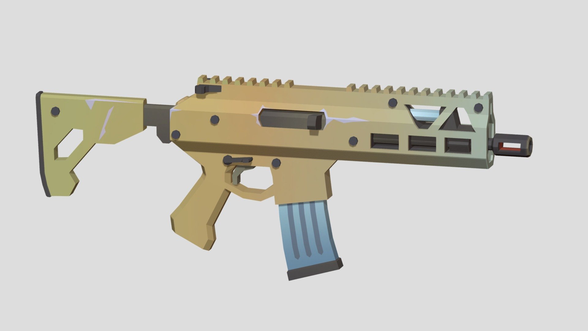 Hyper Casual Game - Rifle - 3D model by Sakhaguy [8e13fcb] - Sketchfab