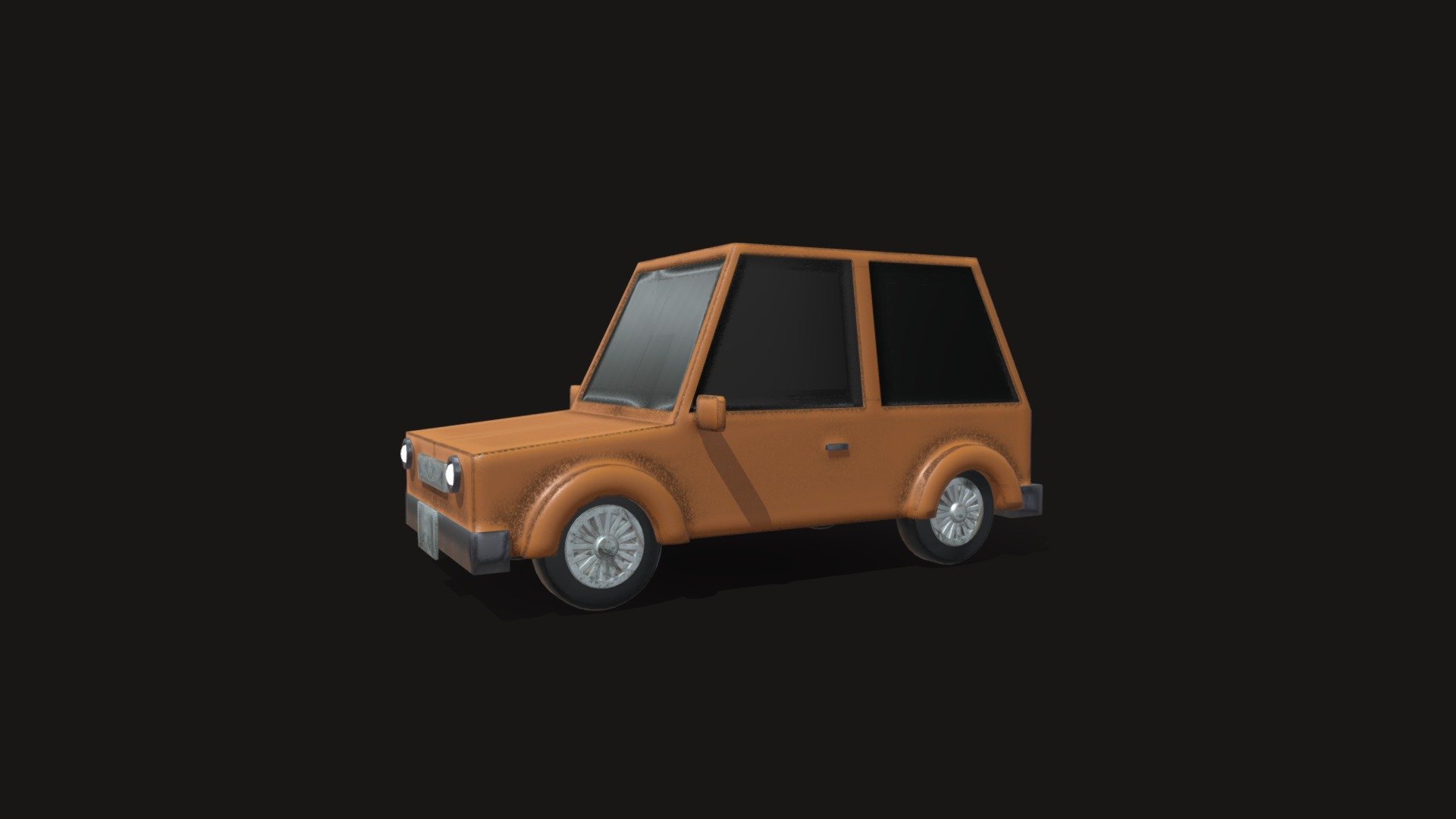 Game ready stylized car - Download Free 3D model by Jazzarts [8e145d1 ...