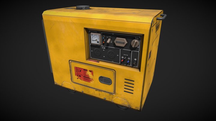 Generetor 3D models - Sketchfab