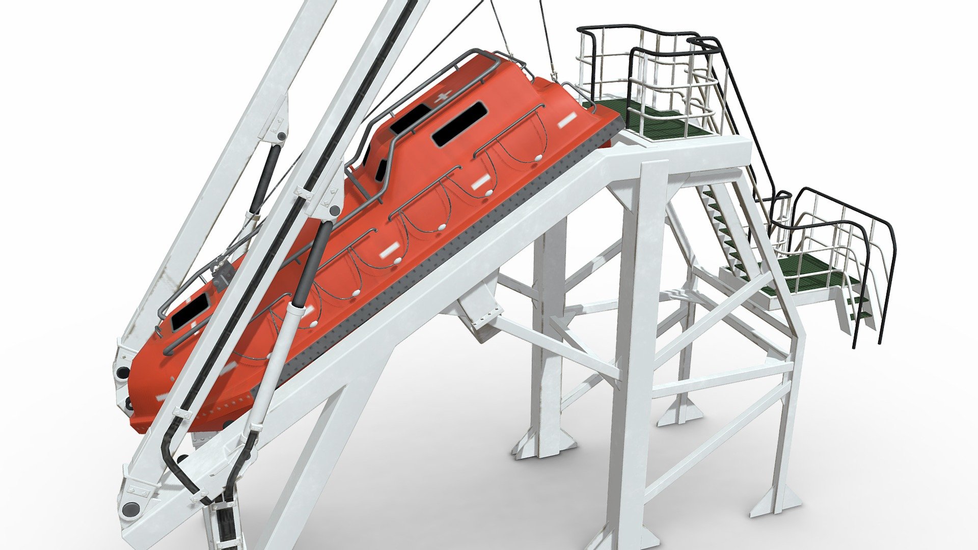 Freefall_lifeboat - Buy Royalty Free 3D model by IgYerm (@IgorYerm ...
