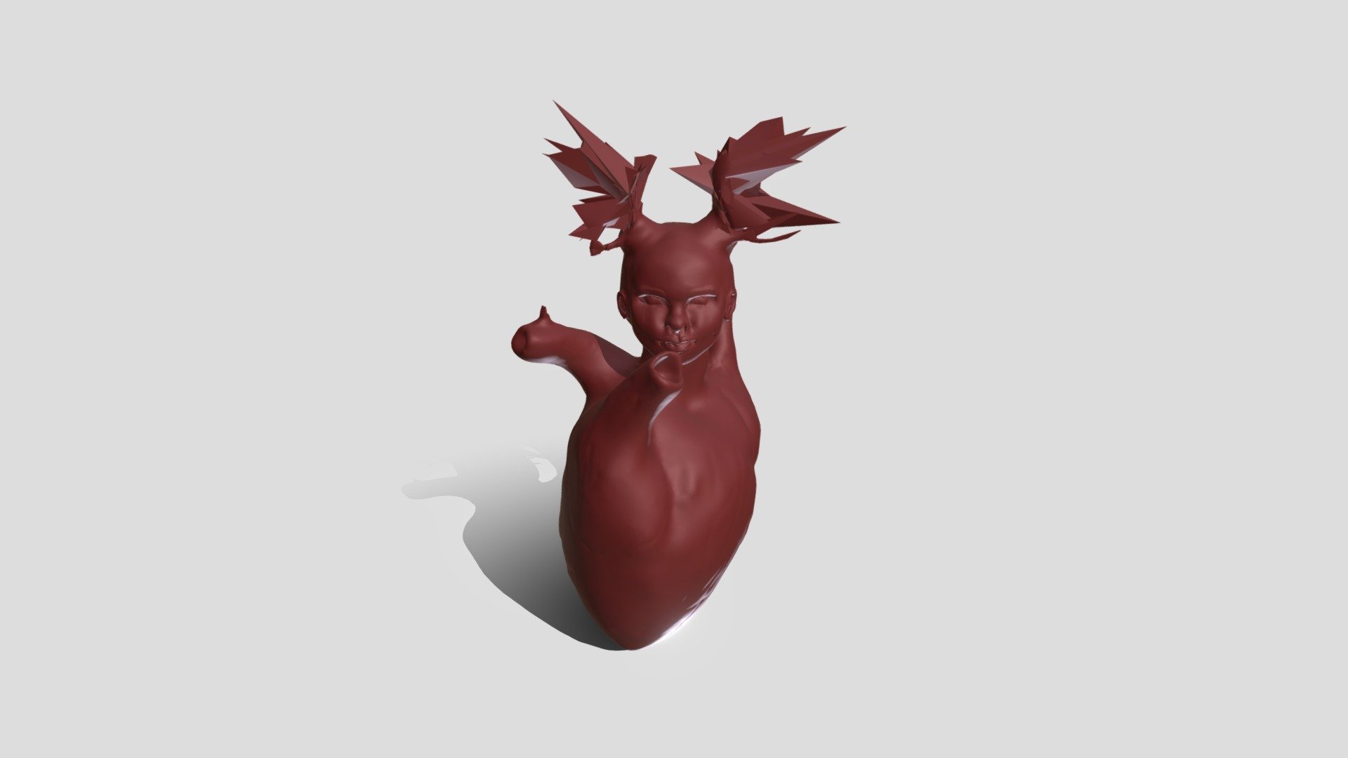 Heart and Mind - 3D model by zoe.garringer [8e18f07] - Sketchfab