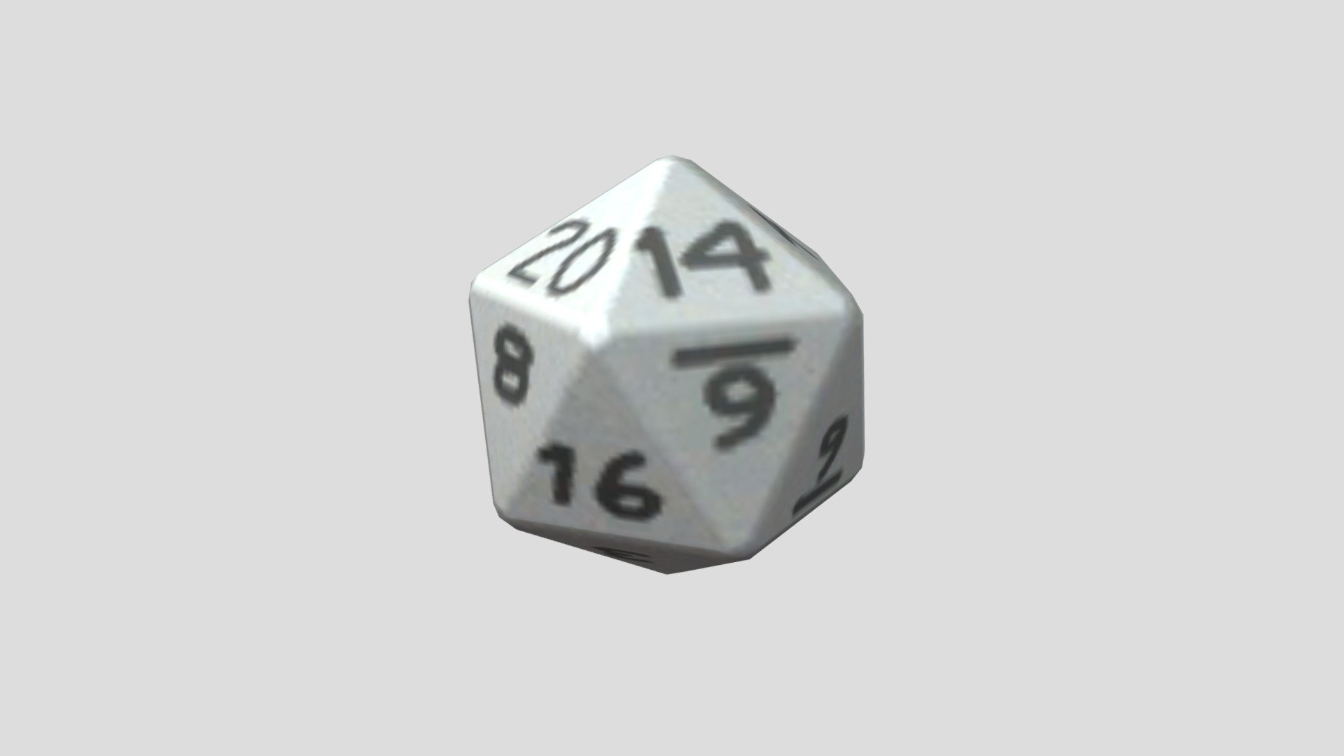 Dice D20 cosmetic from Gorilla Tag - Download Free 3D model by ...