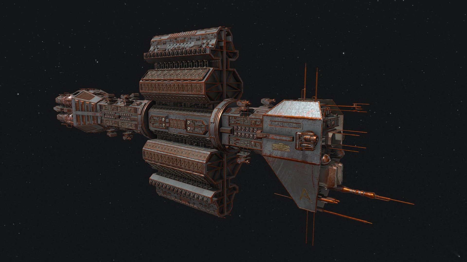 EAS Agamemnon - Download Free 3D model by mohamedhussien [8e1f501 ...