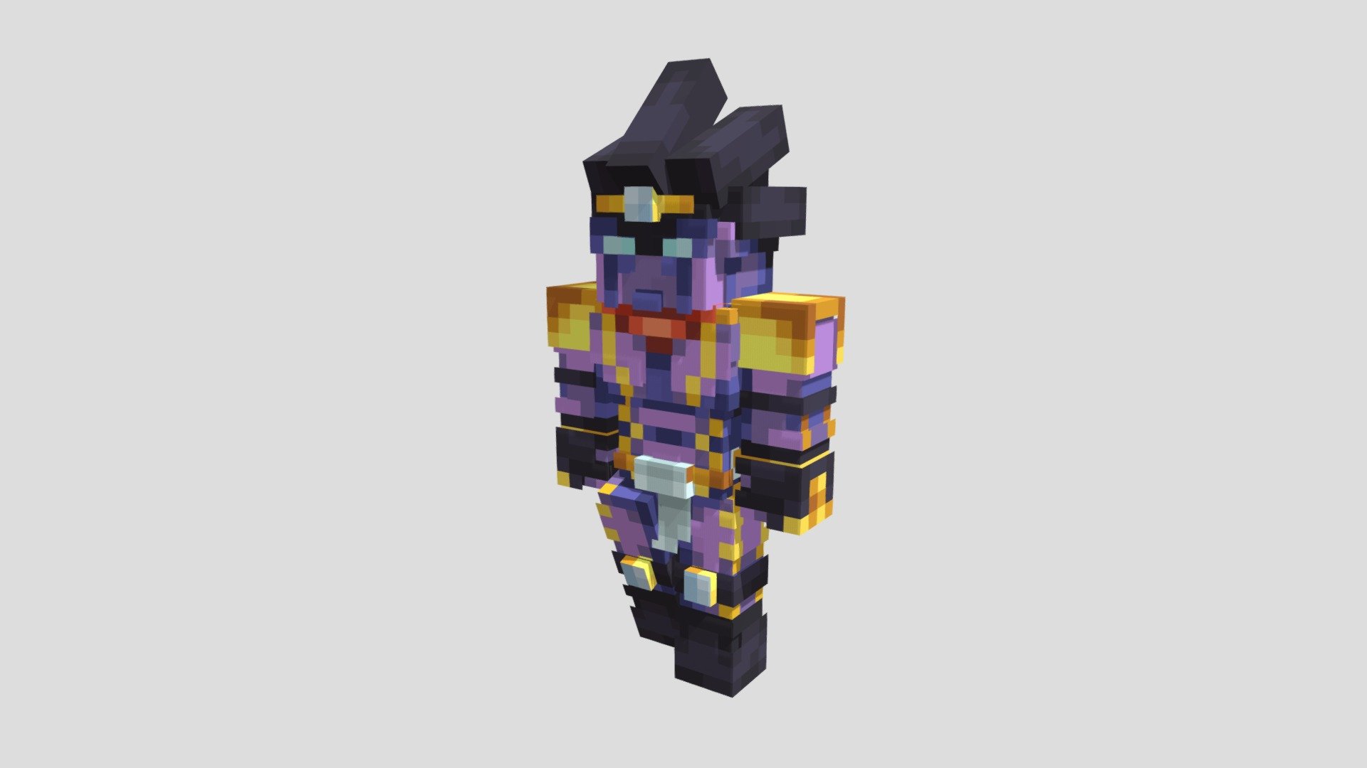 Star platinum - 3D model by bunnua [8e1fab3] - Sketchfab