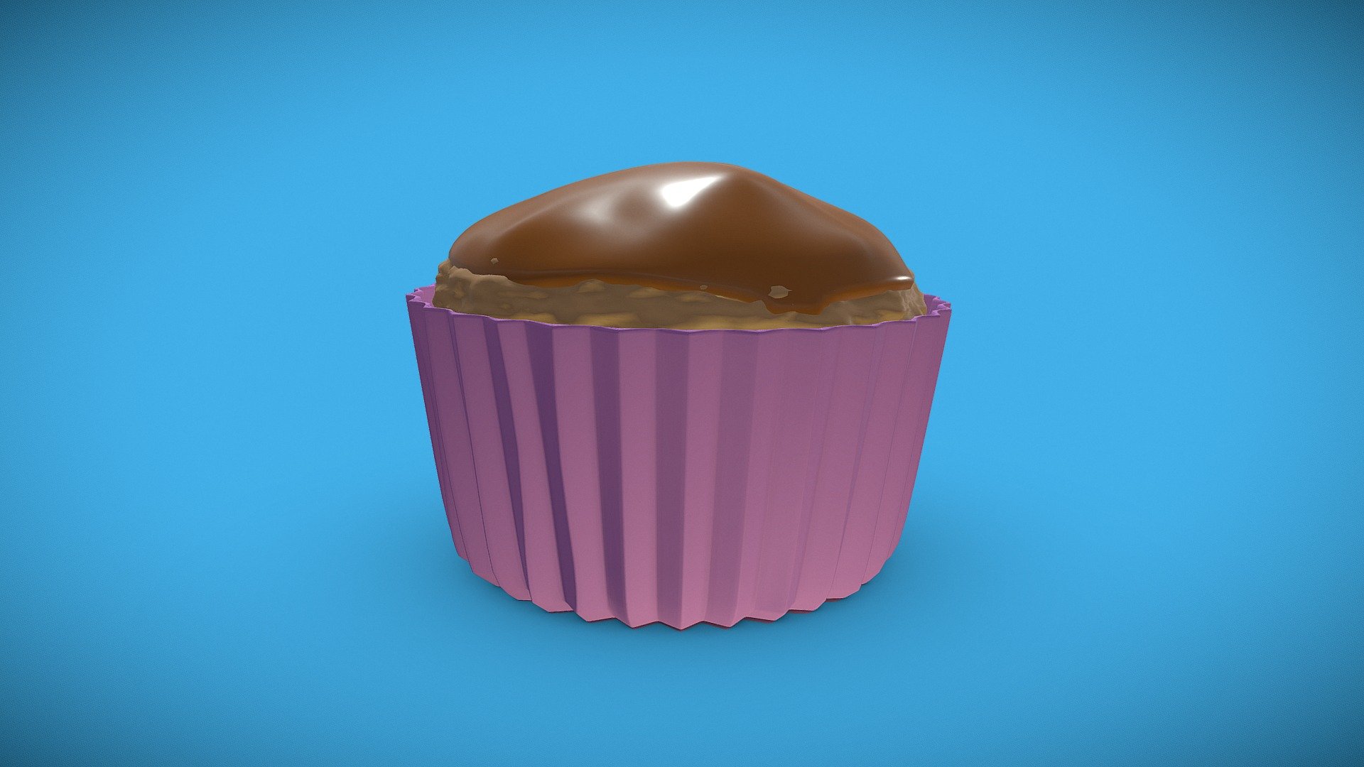 Simple Cupcake - Download Free 3D model by Artimidis [8e1ff0b] - Sketchfab