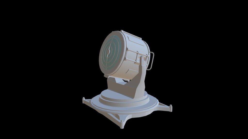 SearchLight - 3D model by Project Redsand (@ProjectRedsand) [8e205d7 ...