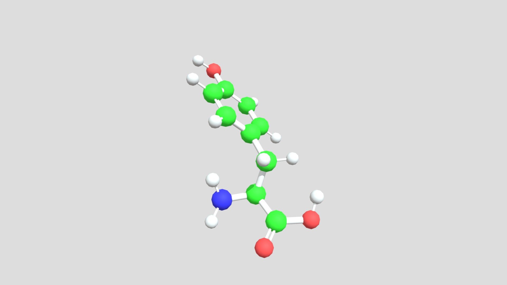Tyrosine - Download Free 3D model by DrSmashy [8e20de7] - Sketchfab