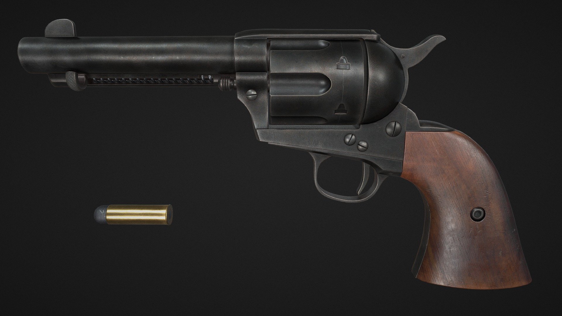 Colt Single Action Army - Buy Royalty Free 3D model by MarcusG94 ...