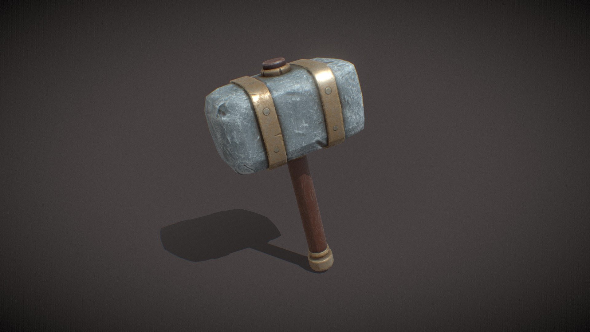 Stylized hammer - 3D model by Ilya_1392 [8e22fb4] - Sketchfab