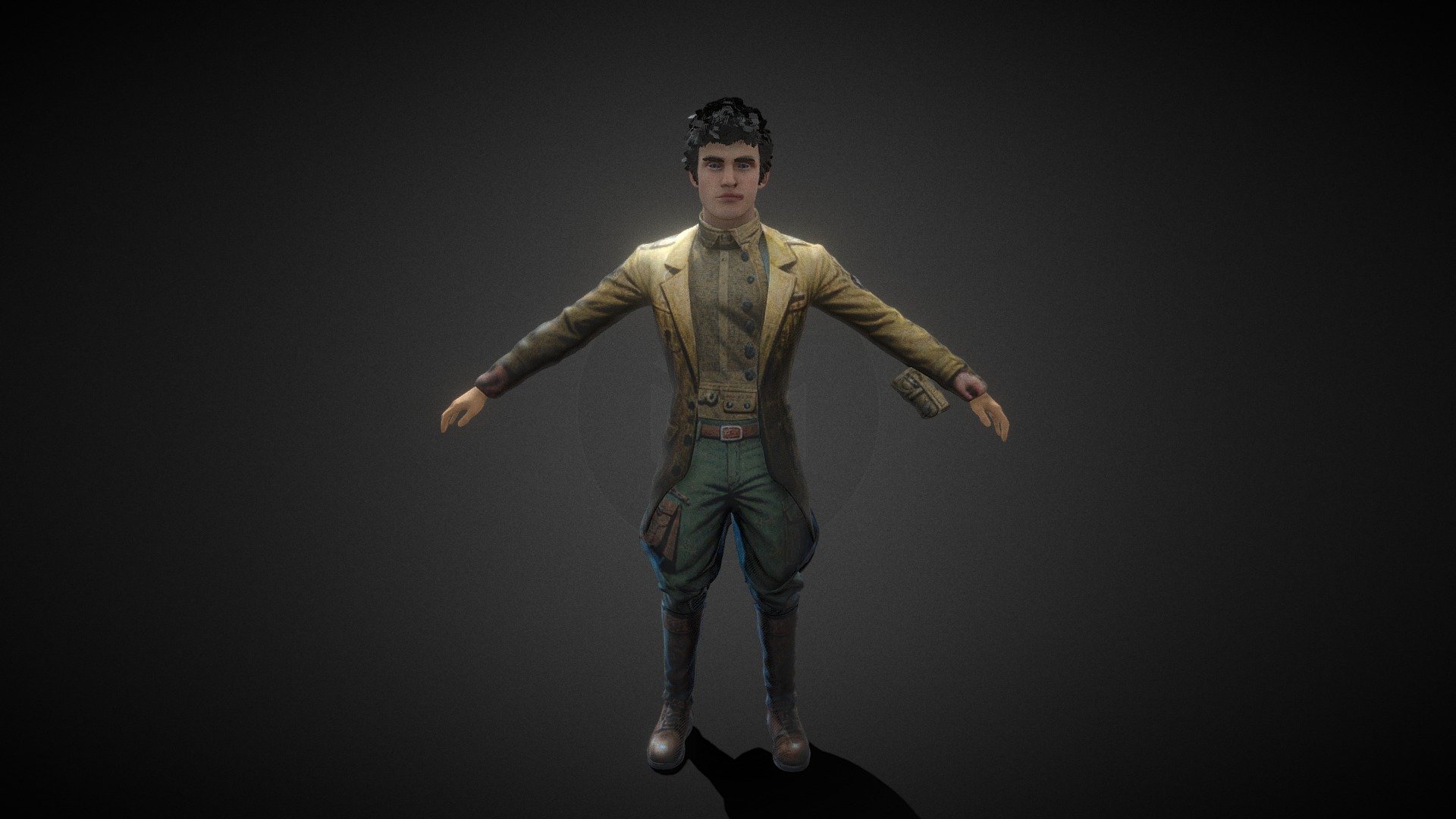-TBPStudio-Esteban The Archaeologist - 3D model by TBPStudio ...