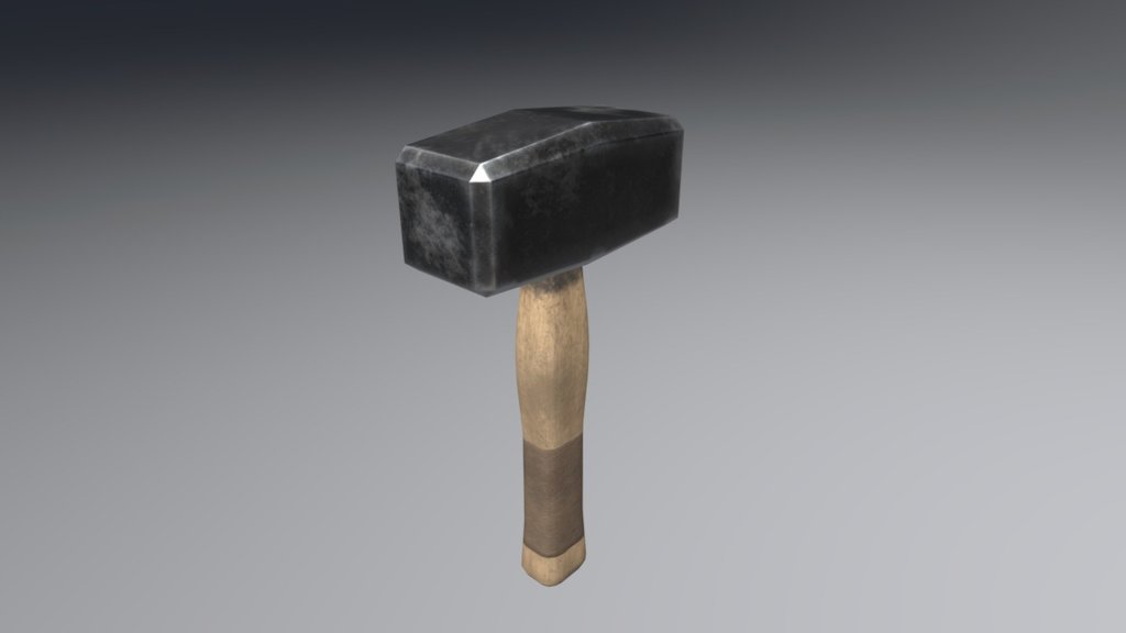 Single Hand Sledge - Download Free 3D model by Pugsworth [8e23b92 ...