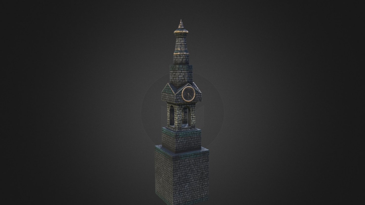 clocktower - 3D model by mclennan92 [8e23e30] - Sketchfab