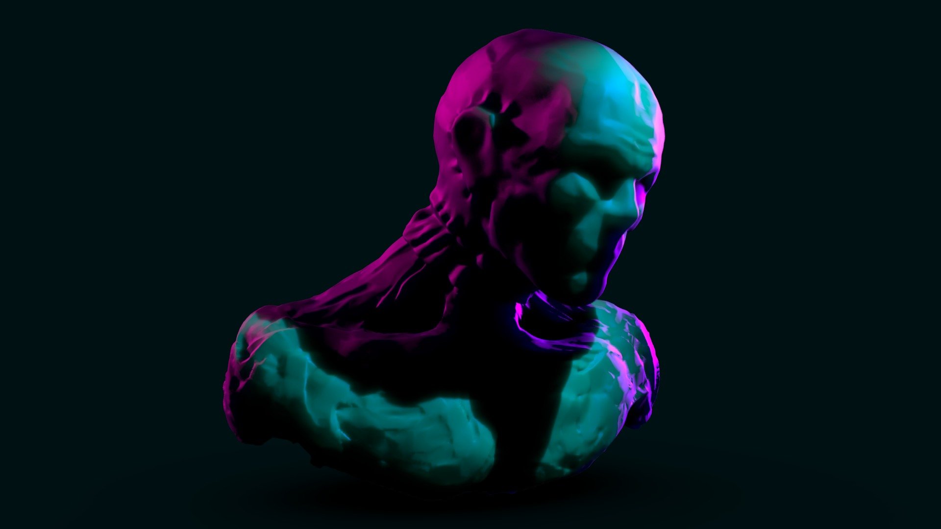 Head bust 4 - 3D model by EELtooth (@Wobin666) [8e24581] - Sketchfab