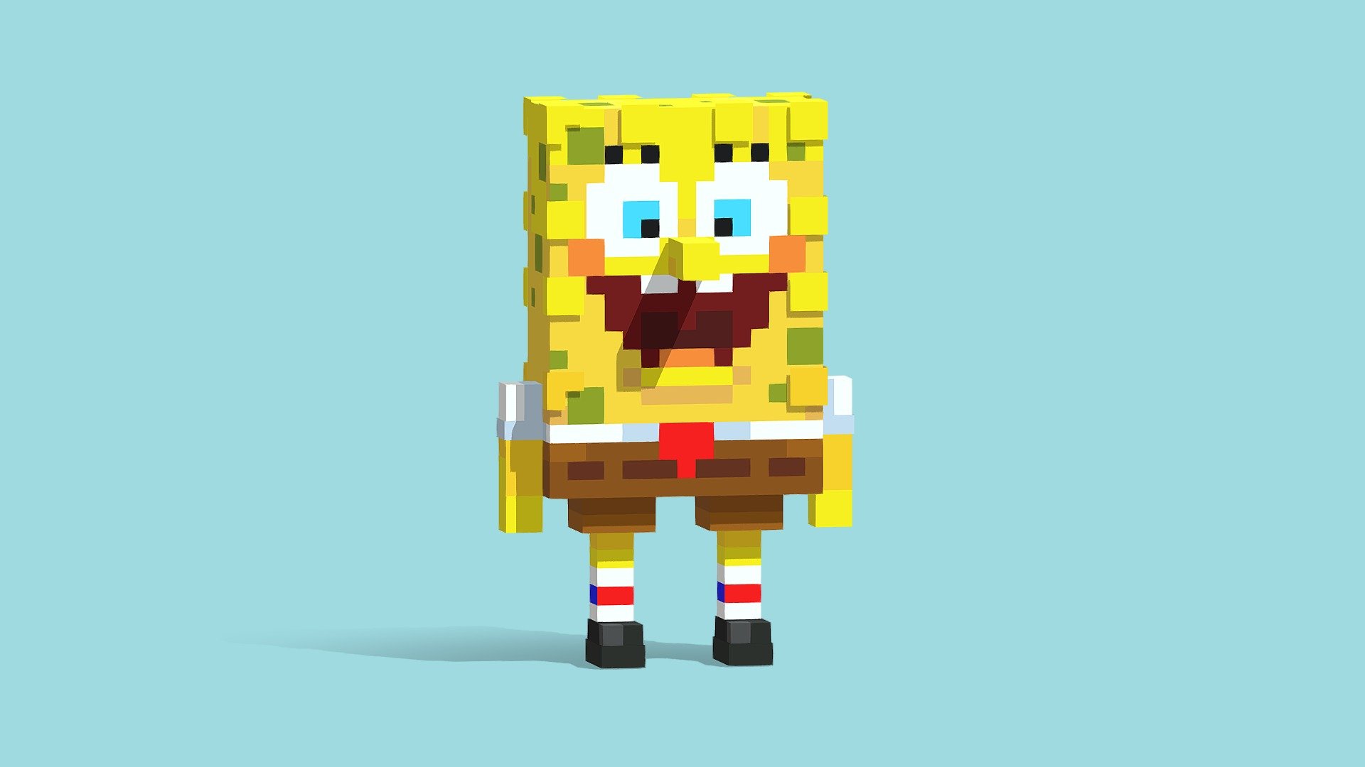 spongebob dlc model - 3D model by ekalzanavigara [8e24a23] - Sketchfab