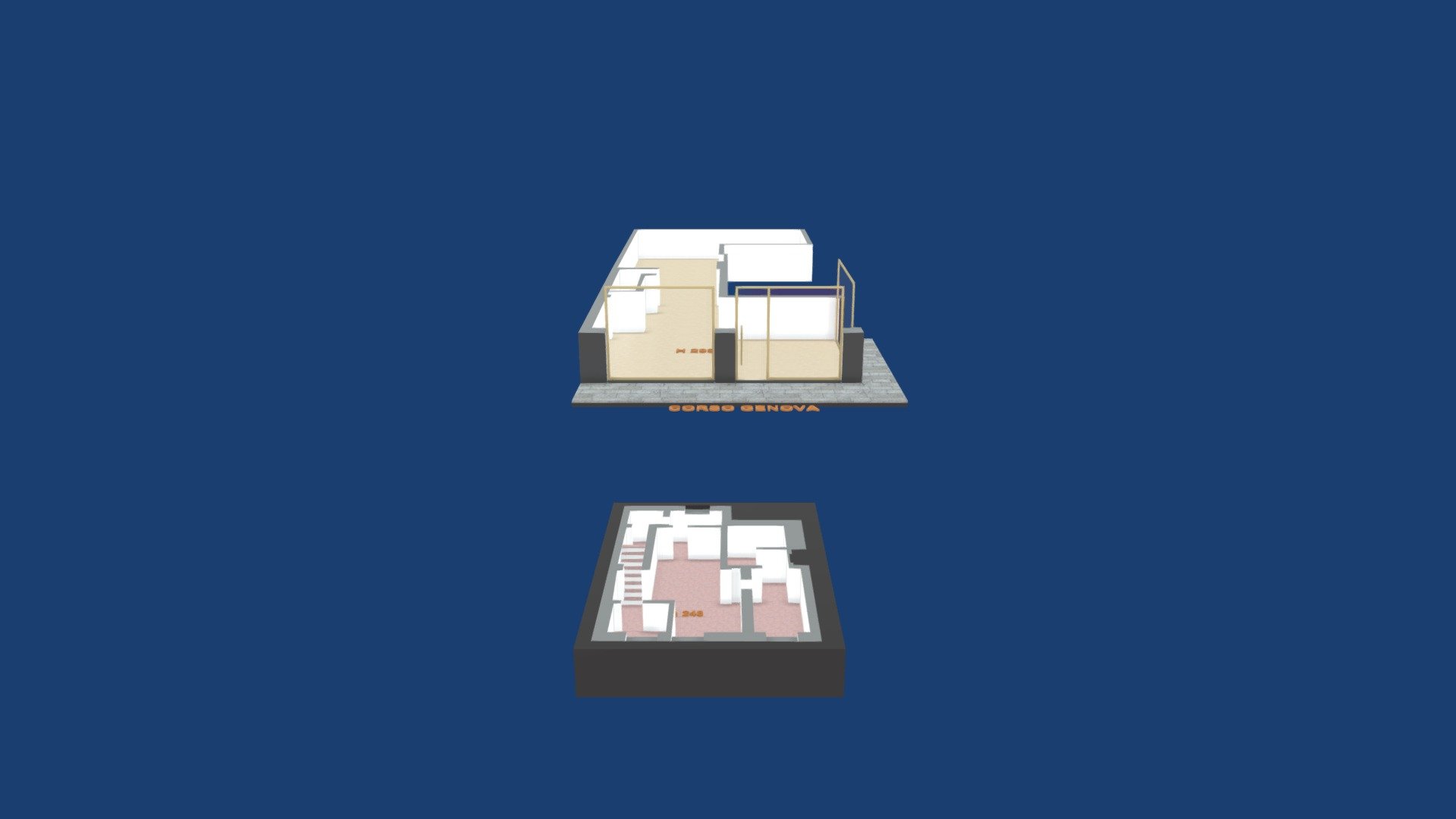 CORSO GENOVA 20 _ MILANO - 3D model by Sviluppo|23 (@Sviluppo23 ...