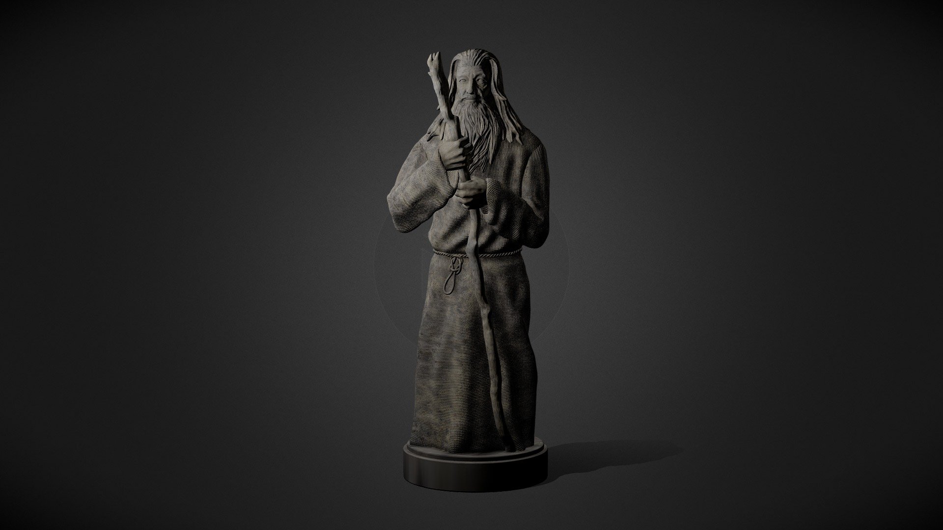 Gandalf - 3D model by Erico Detoffol (@erico.dtf) [8e25610] - Sketchfab