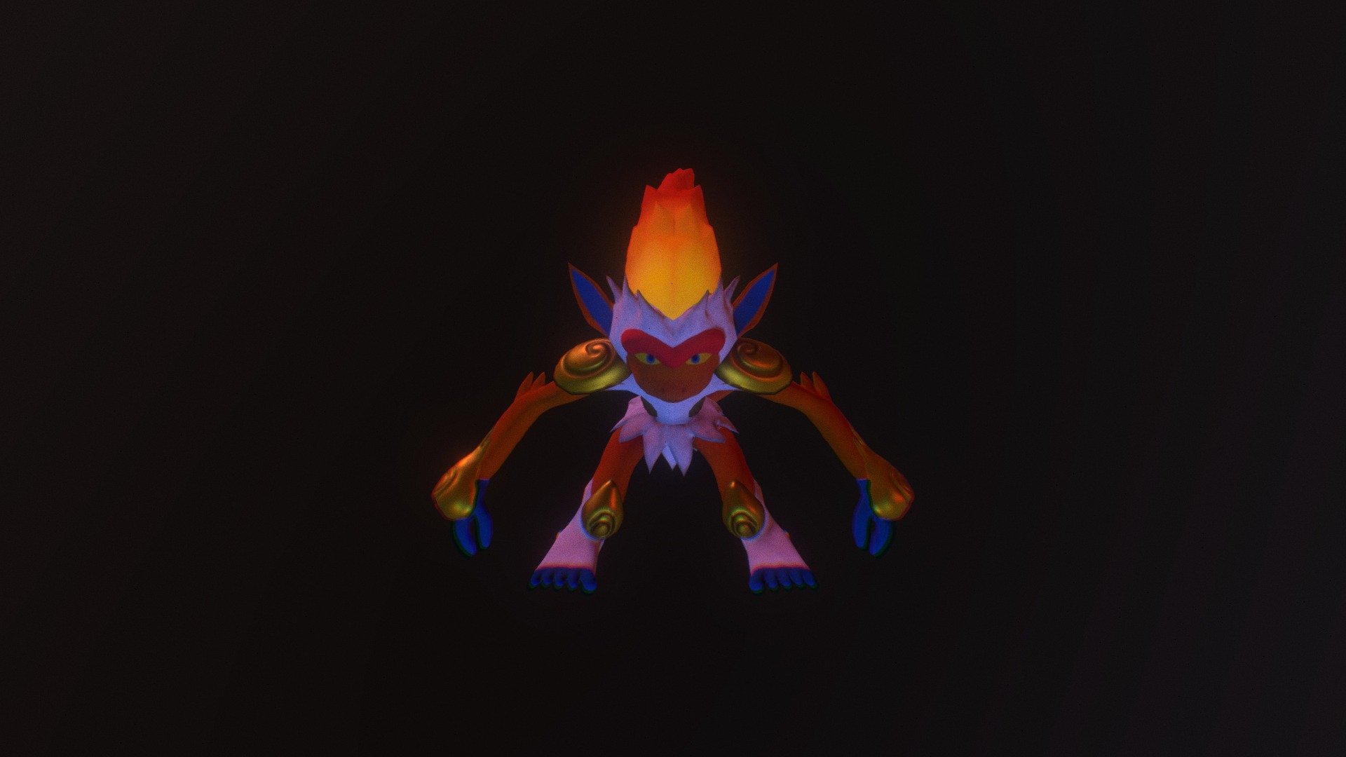 InfernApe - 3D model by Nacho.BravoB [8e270e2] - Sketchfab