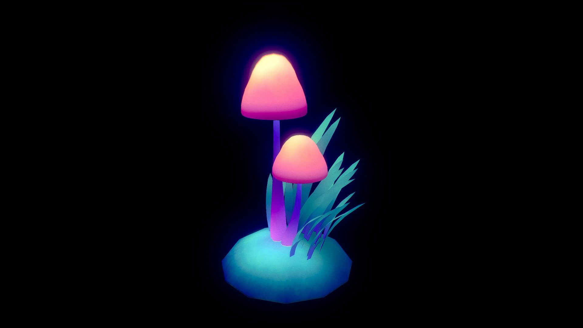 Mushroom Uvw - 3D model by alivi [8e2774a] - Sketchfab