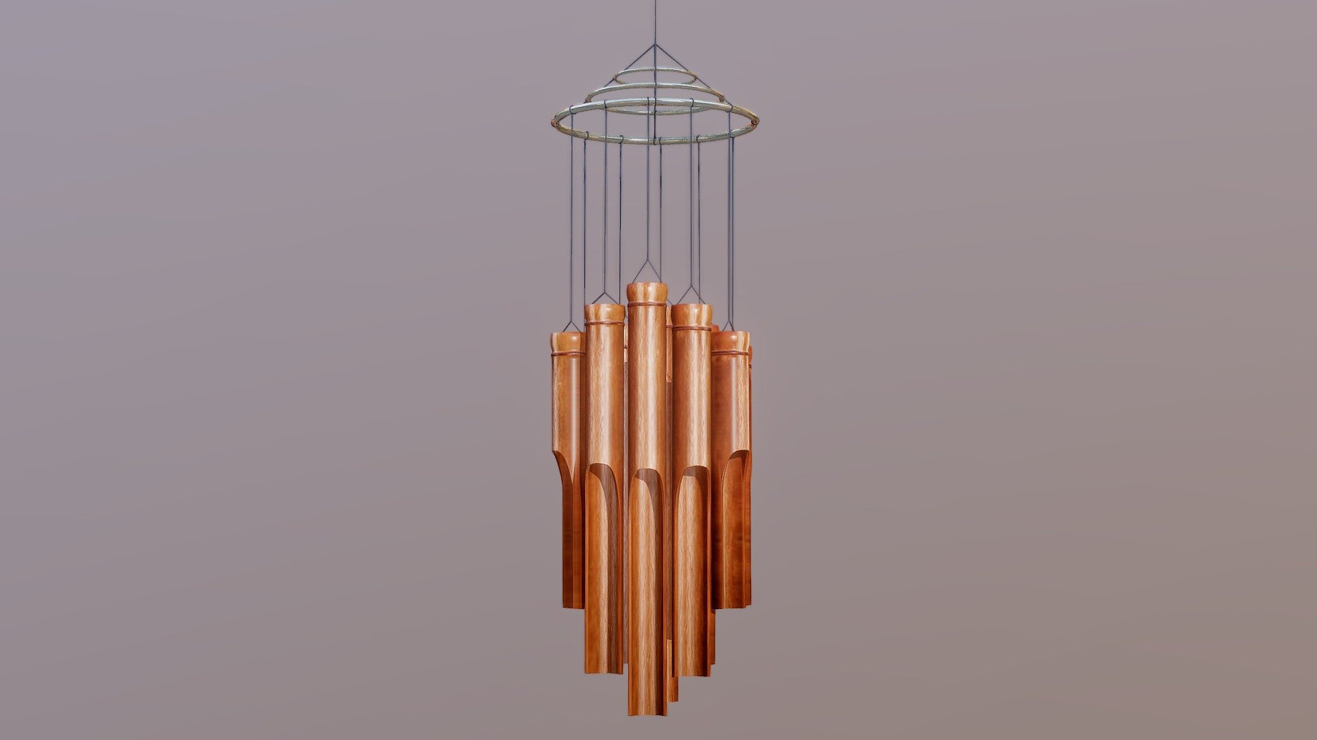 Bamboo Wind Chimes - Buy Royalty Free 3D model by 3Dee (@mellydeeis ...