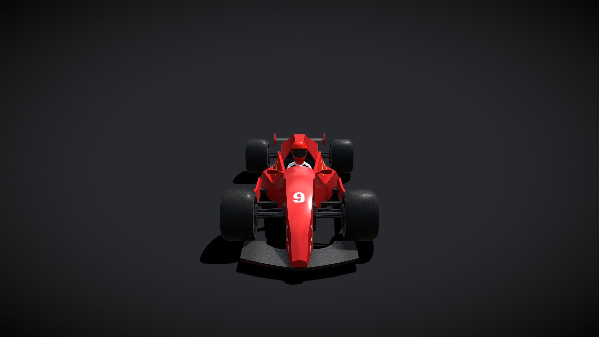 Racing Car with Driver LowPoly - Buy Royalty Free 3D model by pixol3d ...