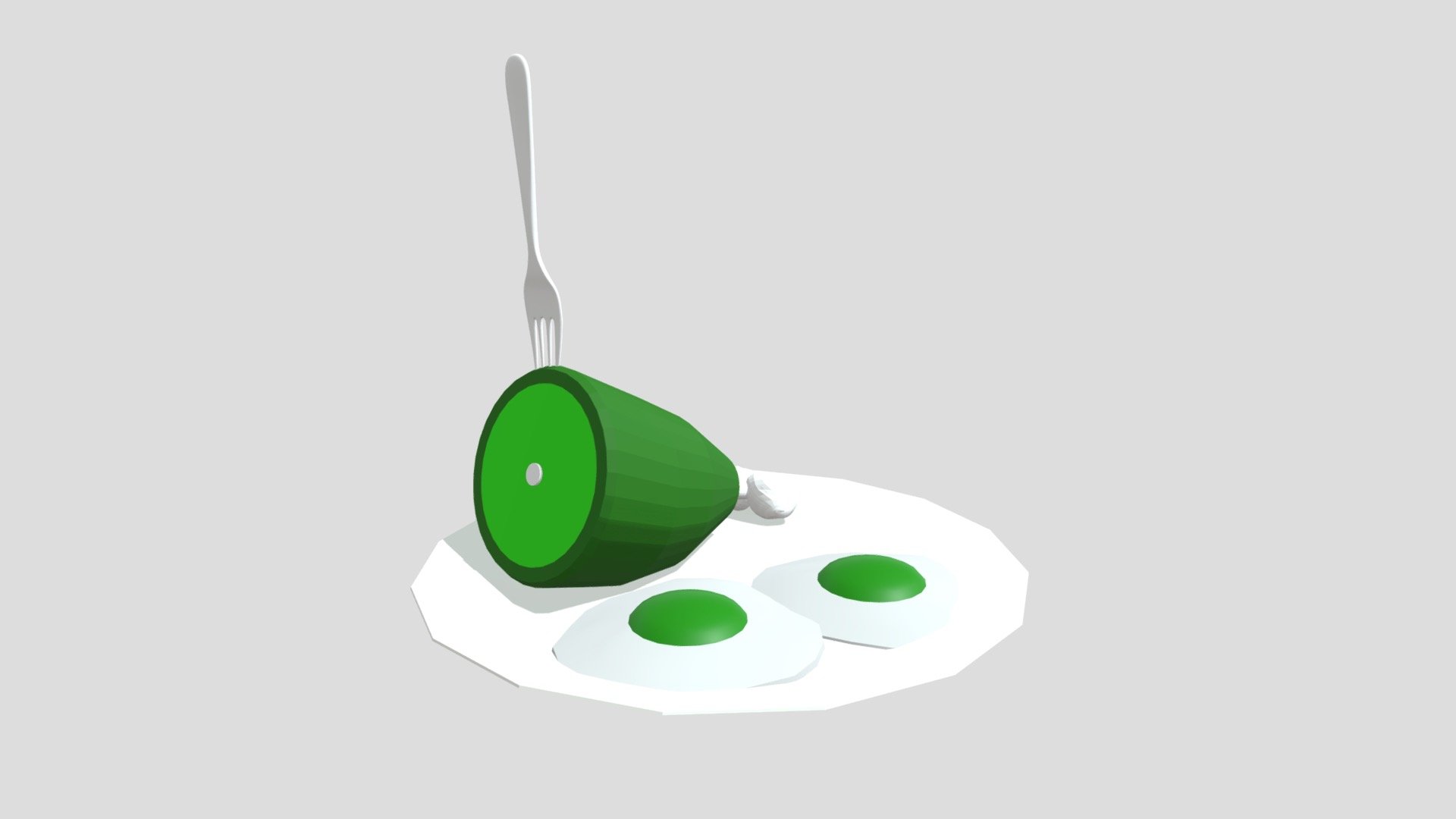 green-eggs-and-ham-model - Download Free 3D model by Mylom [8e2b766 ...