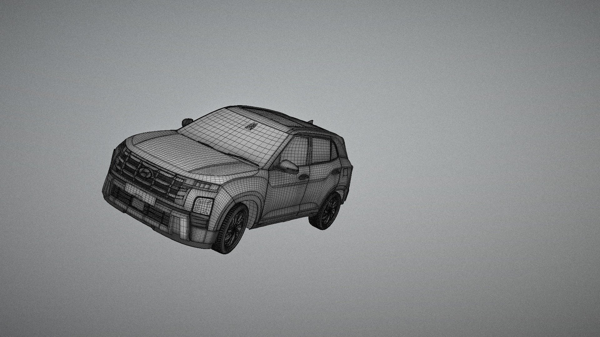 Hyundai CRETA Knight 2024 - 3D model by EveryThing Creater ...