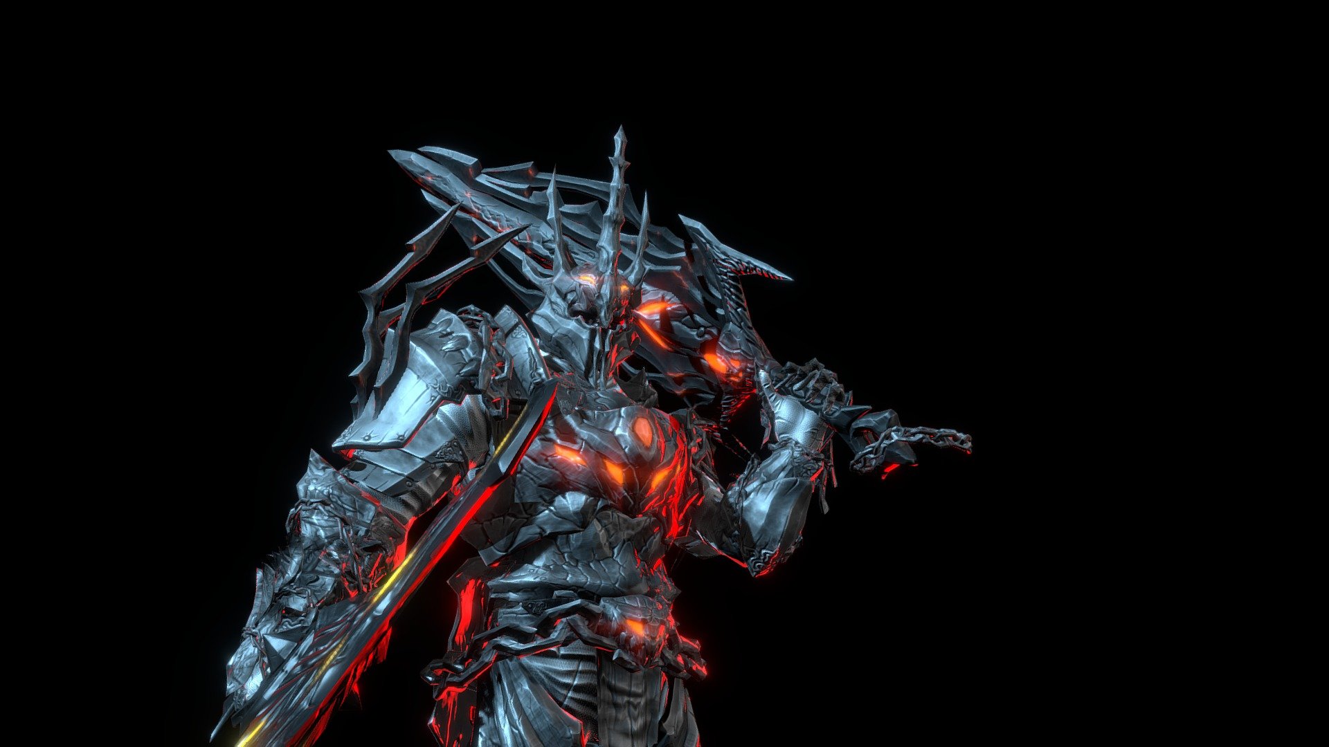 Dread Knight - 3D model by Sherpz-sherpZ (@Astlast) [8e31d96] - Sketchfab